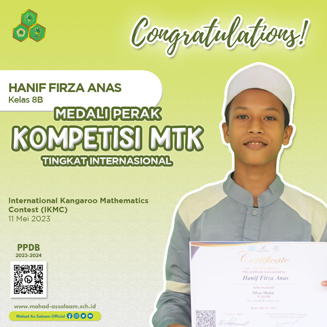 Mahad As-Salaam Gunungputri | As-Salaam Qur'anic Boarding School ...